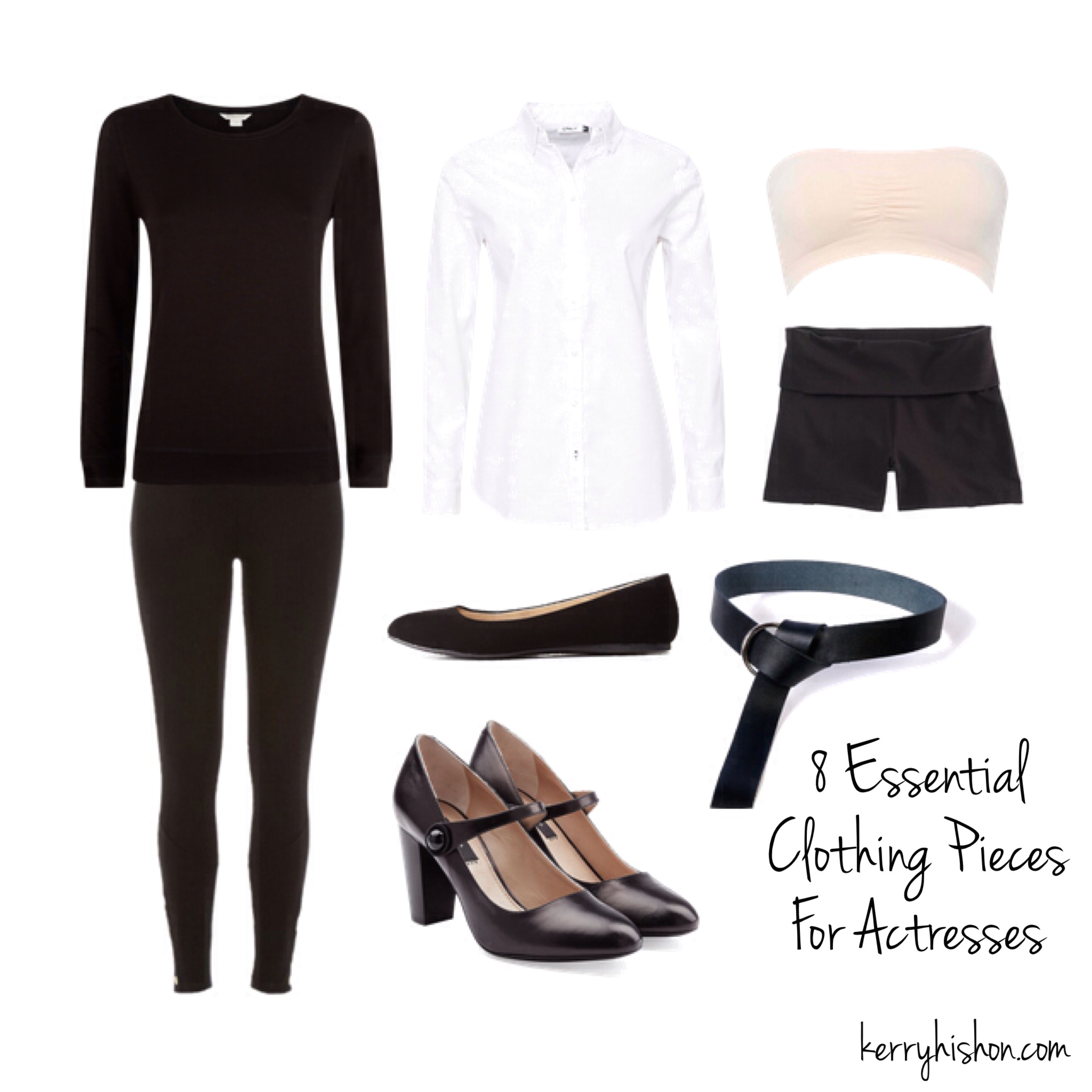 8 Essential Clothing Pieces For Actresses – Kerry Hishon